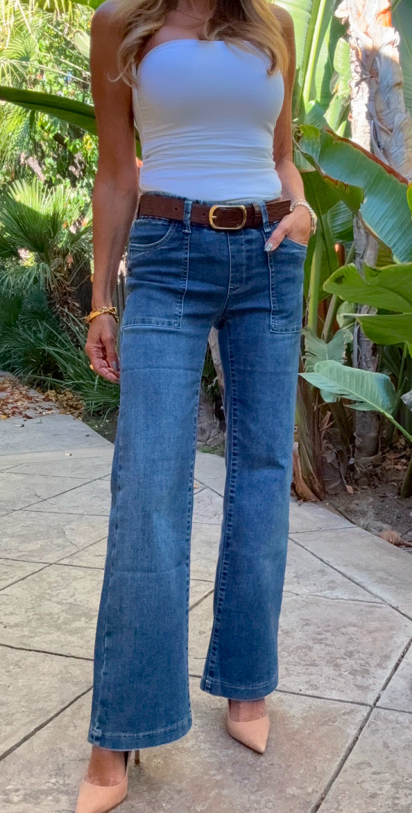 Flog - Christine Pants - Denim – CAMI